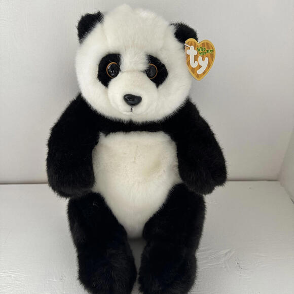 Toys | Ty Wild Wild Best Collection Dynasty The Panda Rare 1 Inch ...